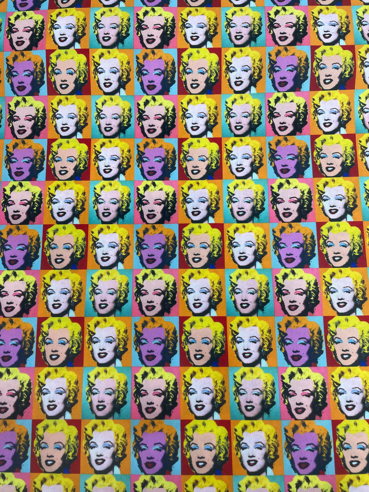 CENTRAL DE TECIDOS - Microsuede Digital | Pop Art Warhol Madonna